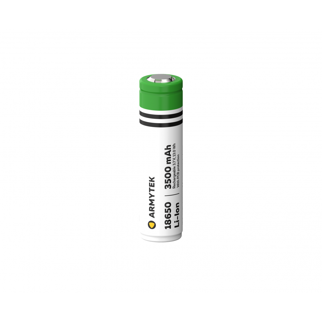Armytek 18650 Li-Ion with PCB 3500 mAh (защищенный)